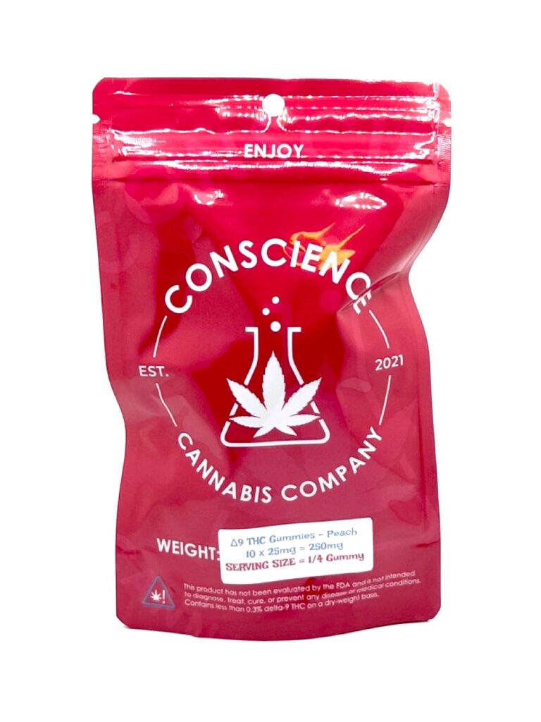 CCC – Hemp Derived Delta 9 THC Gummies (Assorted Flavors) – 250mg ...