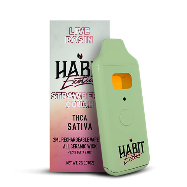 Habit – 2g Live Rosin THCA Disposables – Conscience Cannabis Co